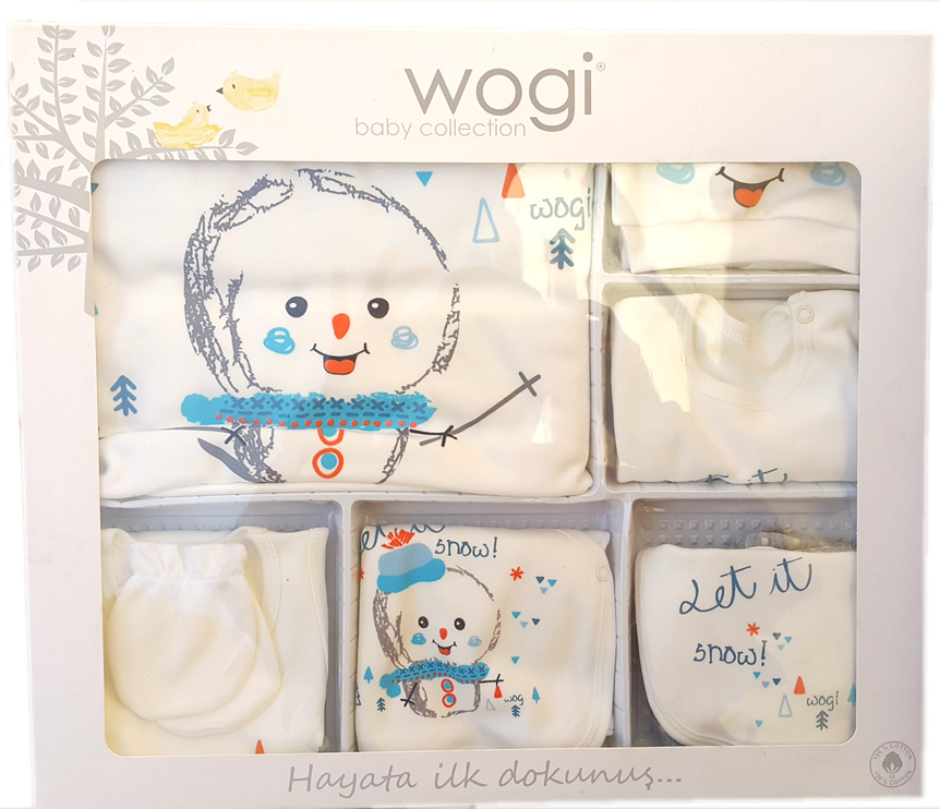 Wogi - Coffret Naissance 10Pcs - Garçon - Allobebe Maroc