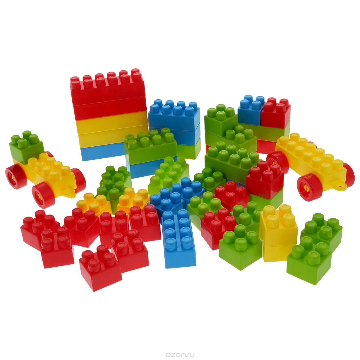 Caisse blocks de construction 35 piece - Allobebe Maroc