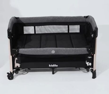 Lit Cododo Multifonction Avec Couffin Deluxe Noir – Kidilo | Allo Bebe Maroc