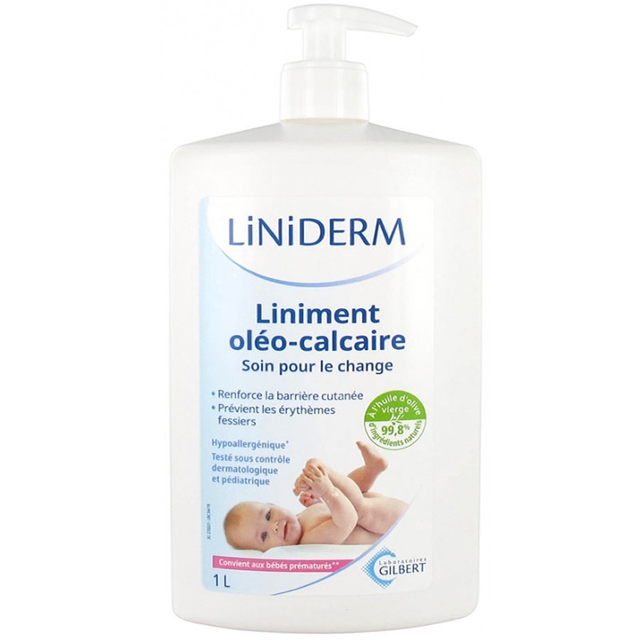 Gilbert Liniment Liniderm Oléo-Calcaire - 1 L - Allobebe Maroc