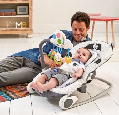 CHICCO - Transat Hoopla - Moon Grey - Allobebe Maroc