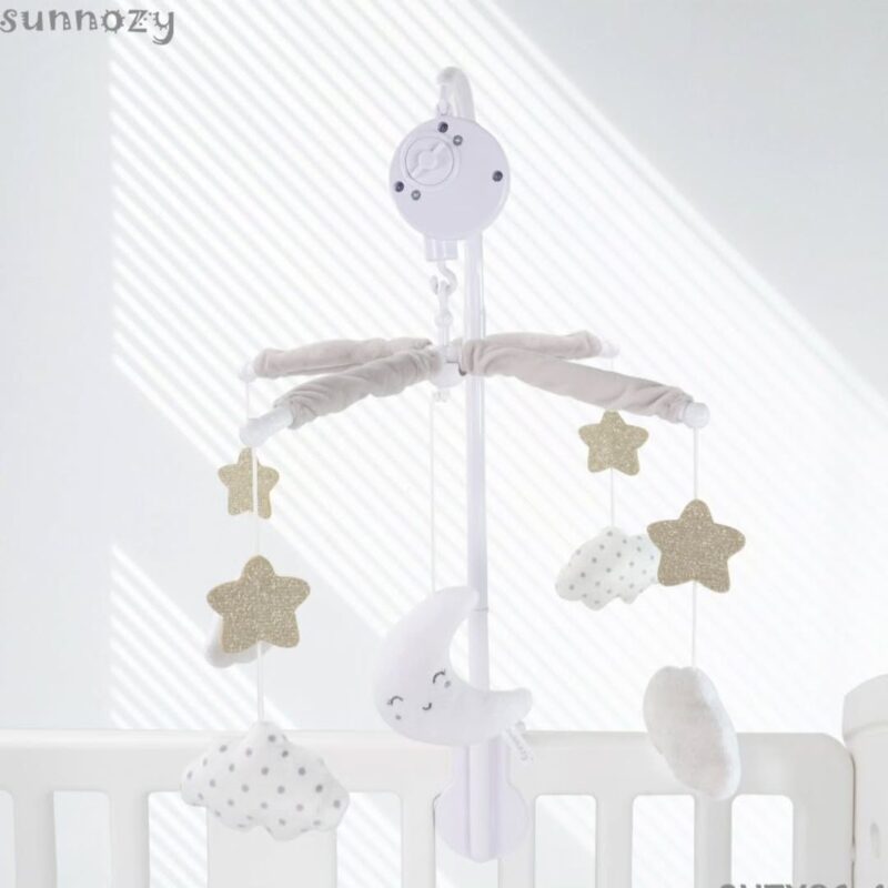 Mobile Musical Pour Bébé Sunnozy – Rotation 360° Avec Mélodies ...