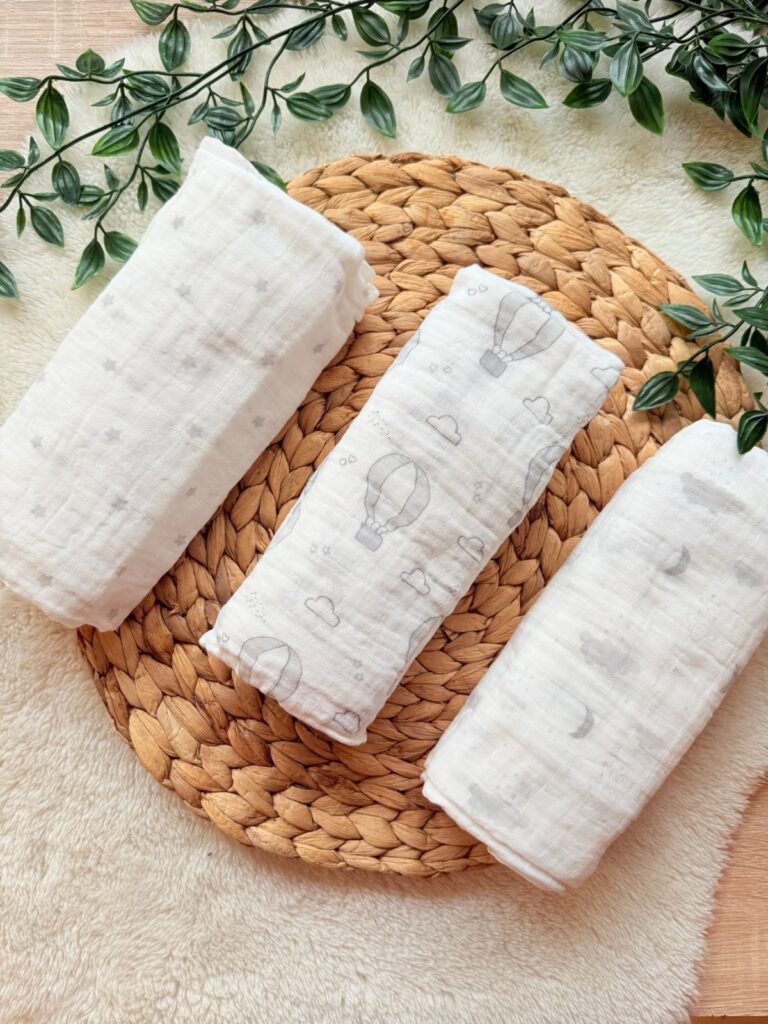 Lot De 3 Langes XL Mousseline De Coton : Douceur Et Polyvalence | Allo ...