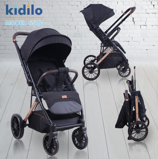 Poussette Compacte réversible - Kidilo - Allobebe Maroc