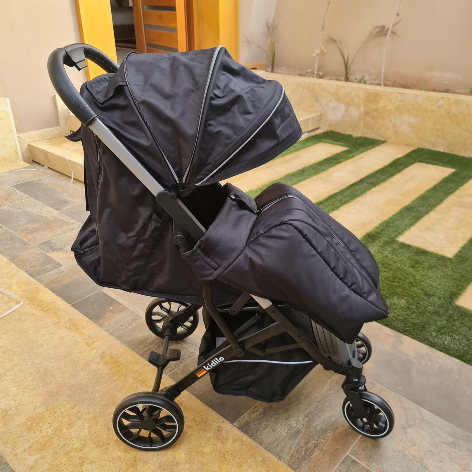 Poussette Valise Premium + Couvre Jambe - Kidilo | Allo Bebe Maroc