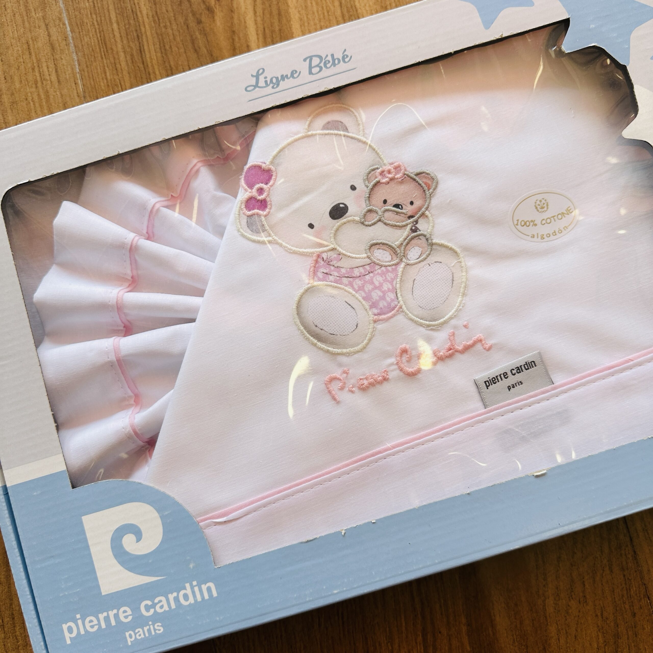 Coffret Draps 3 pièces - Pierre Cardin - Allobebe Maroc